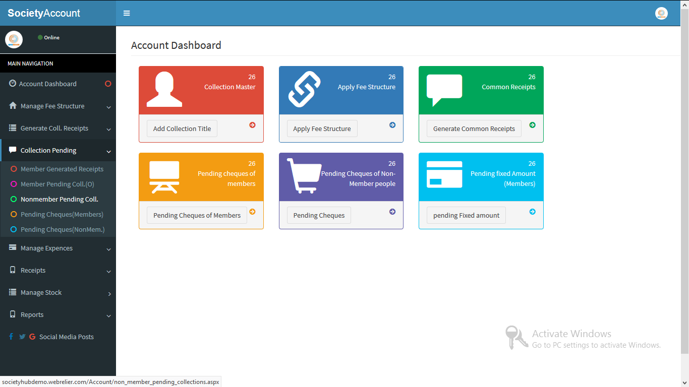 Society management system software | apartment management system